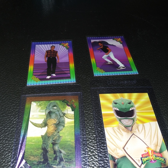 Power Ranger | Toys | 4 Rare 994 Power Ranger Cards One Power Foil ...